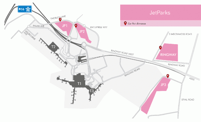 Manchester Airport Parking Information – Flightradars24.co.uk
