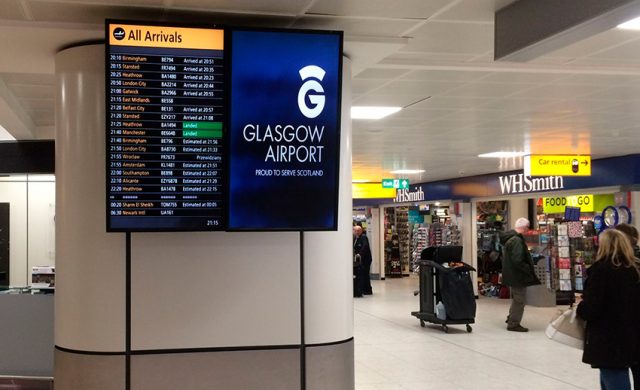 Glasgow Airport Arrivals (GLA) — Online Flight Schedule Board