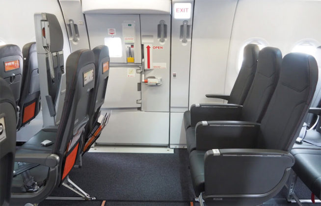 EasyJet Seat Plan - Flightradars24.co.uk