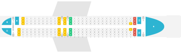 British Airways BA A320 Seat Map - Flightradars24.co.uk