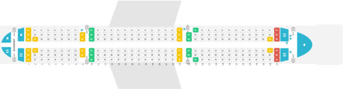 Jet2 A321 Seating Plan - Flightradars24.co.uk