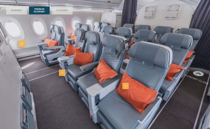 Airbus A350 900 Singapore Airlines Seating Plan - Flightradars24.co.uk