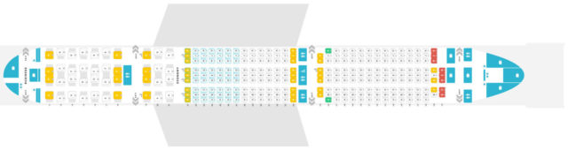 Airbus A350 900 Singapore Airlines Seating Plan - Flightradars24.co.uk