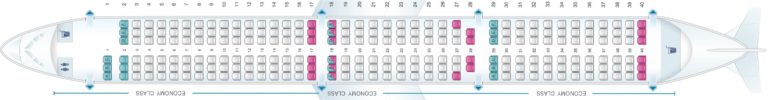 EasyJet A321Neo Seating Plan - Flightradars24.co.uk