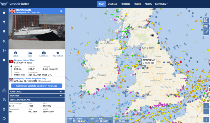 Vessel Finder: A Global Vessel Tracker - Flightradars24.co.uk