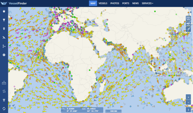 Vessel Finder: A Global Vessel Tracker - Flightradars24.co.uk