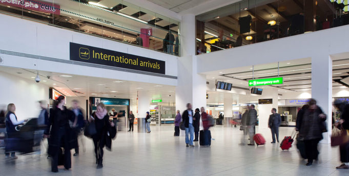 Gatwick North Terminal: Arrivals and Departures